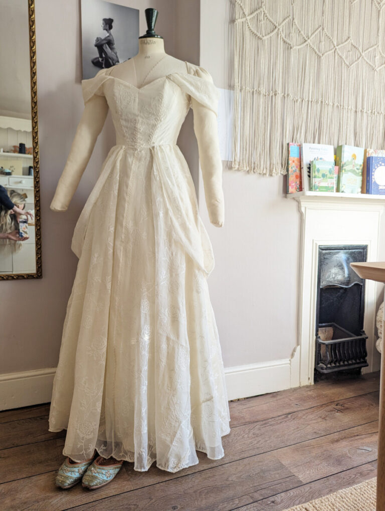 How I Designed and Sewed My Own Wedding Dress: The Ultimate DIY ...